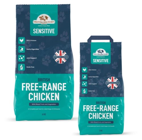 Dry Dog Food for Sensitive Stomach | Vet Recommended - Natural Dog Food ...